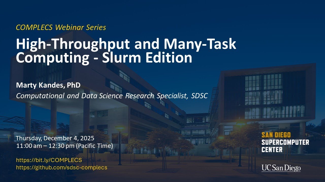 High-Throughput and Many-Task Computing - Slurm Edition (Batch Computing Part 3) - YouTube