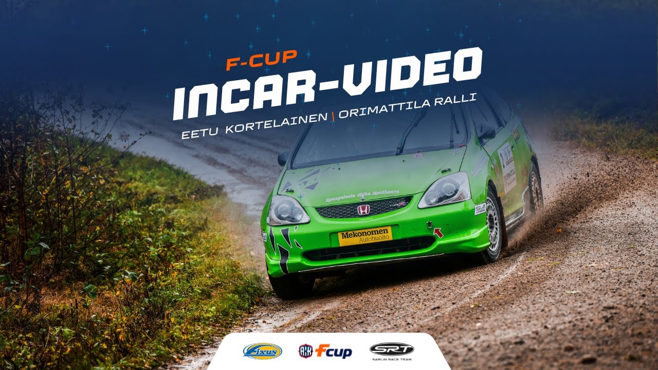 Incar: Eetu Kortelainen | Jopimainos Orimattila Ralli EK3 - YouTube