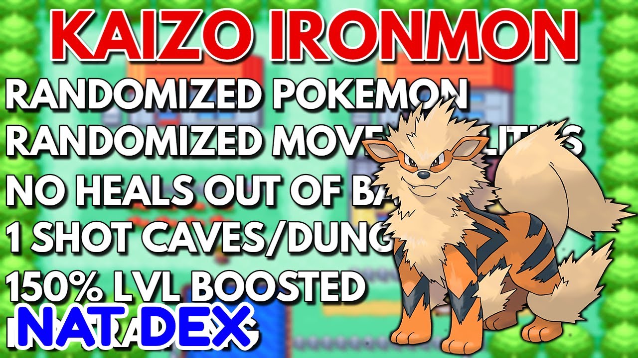 DOGGO RUNNING! HARDEST POKEMON CHALLENGE EVER (KAIZO IRONMON FIRERED ...