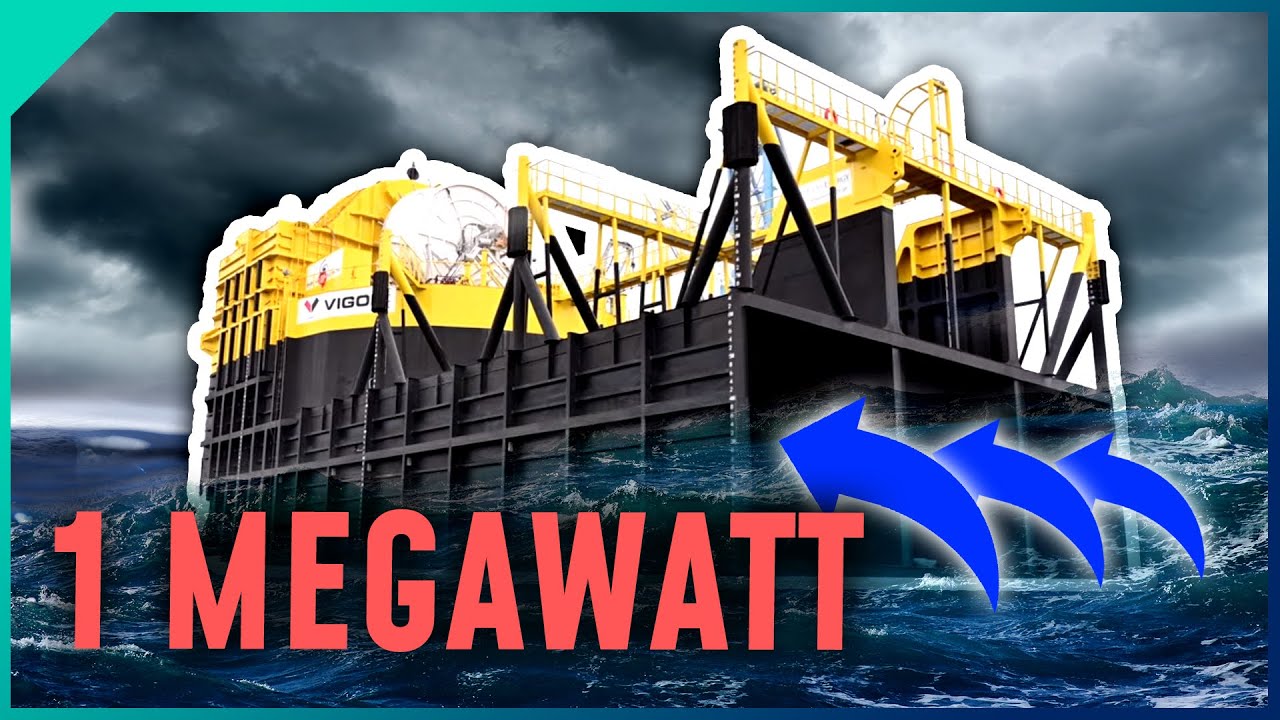 Das größte Wellenkraftwerk der Welt - YouTube