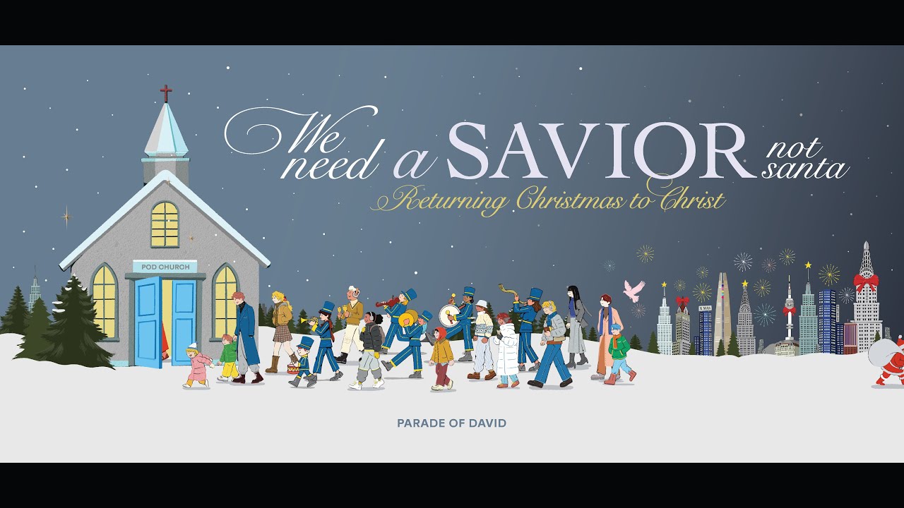 "We need a SAVIOR not SANTA" 2025 POD Christmas Campaign - YouTube