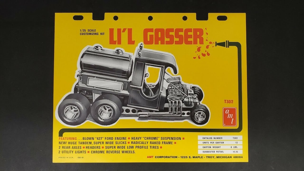 AMT Lil Gasser Showrod build up - YouTube
