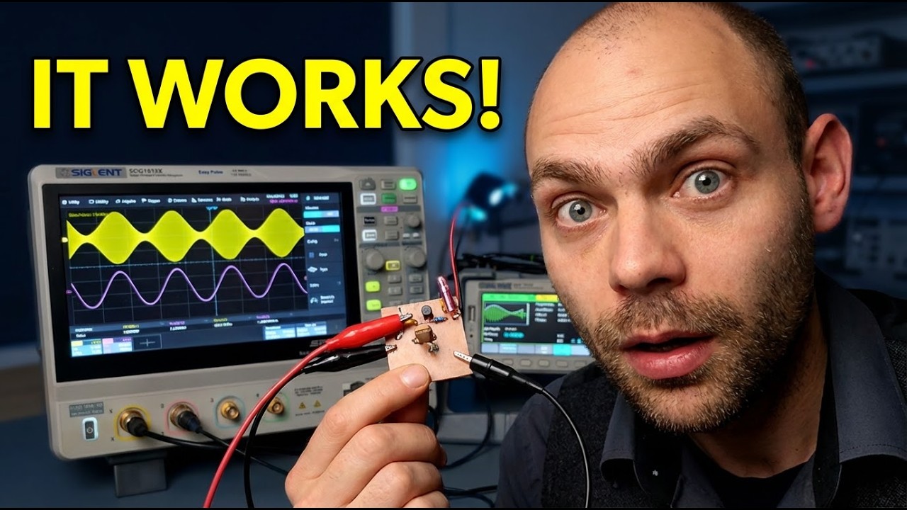 JFET-Based Infinite Impedance Detector for AM-Demodulation - YouTube