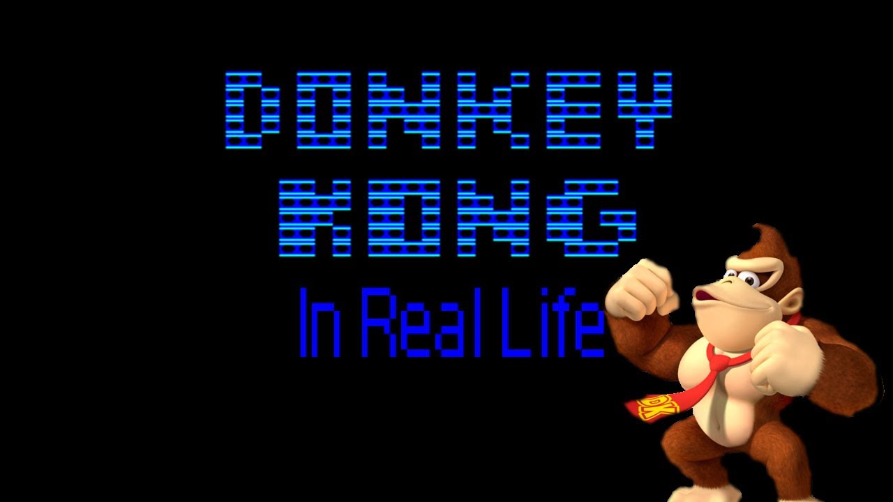 Donkey Kong in Real Life - YouTube