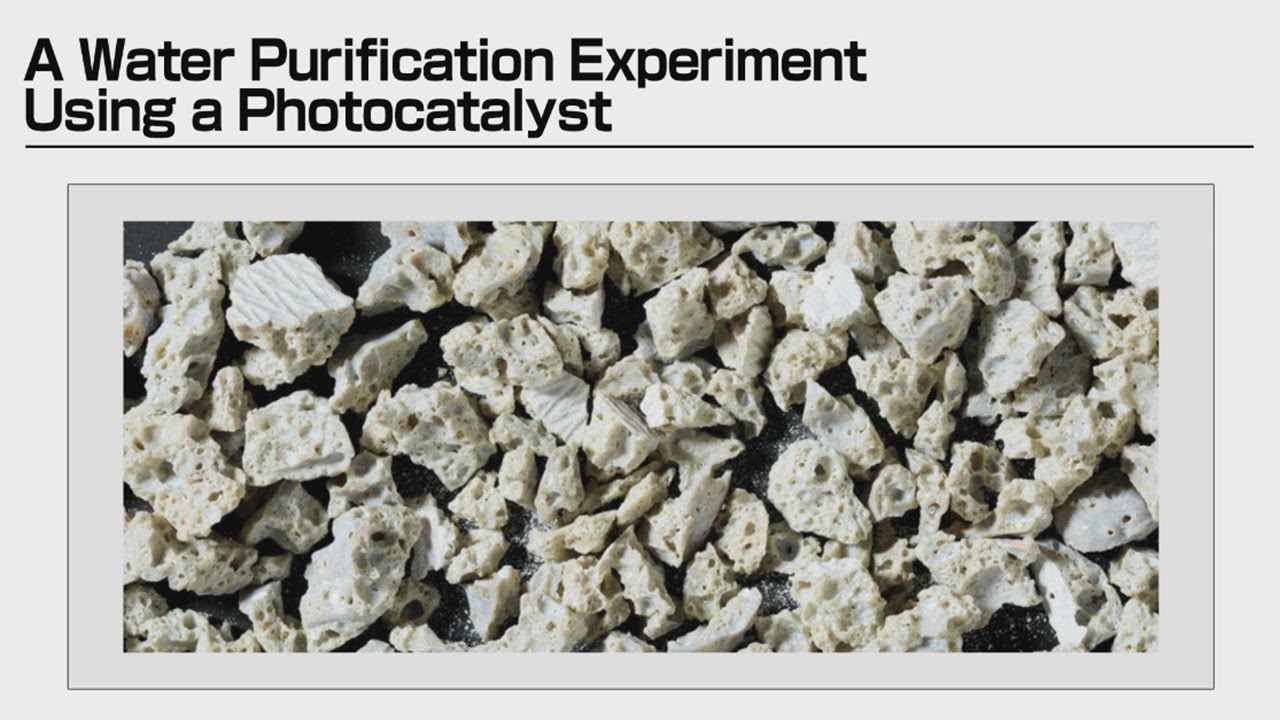 Kaltech's photocatalytic technology（- Water - ) - YouTube