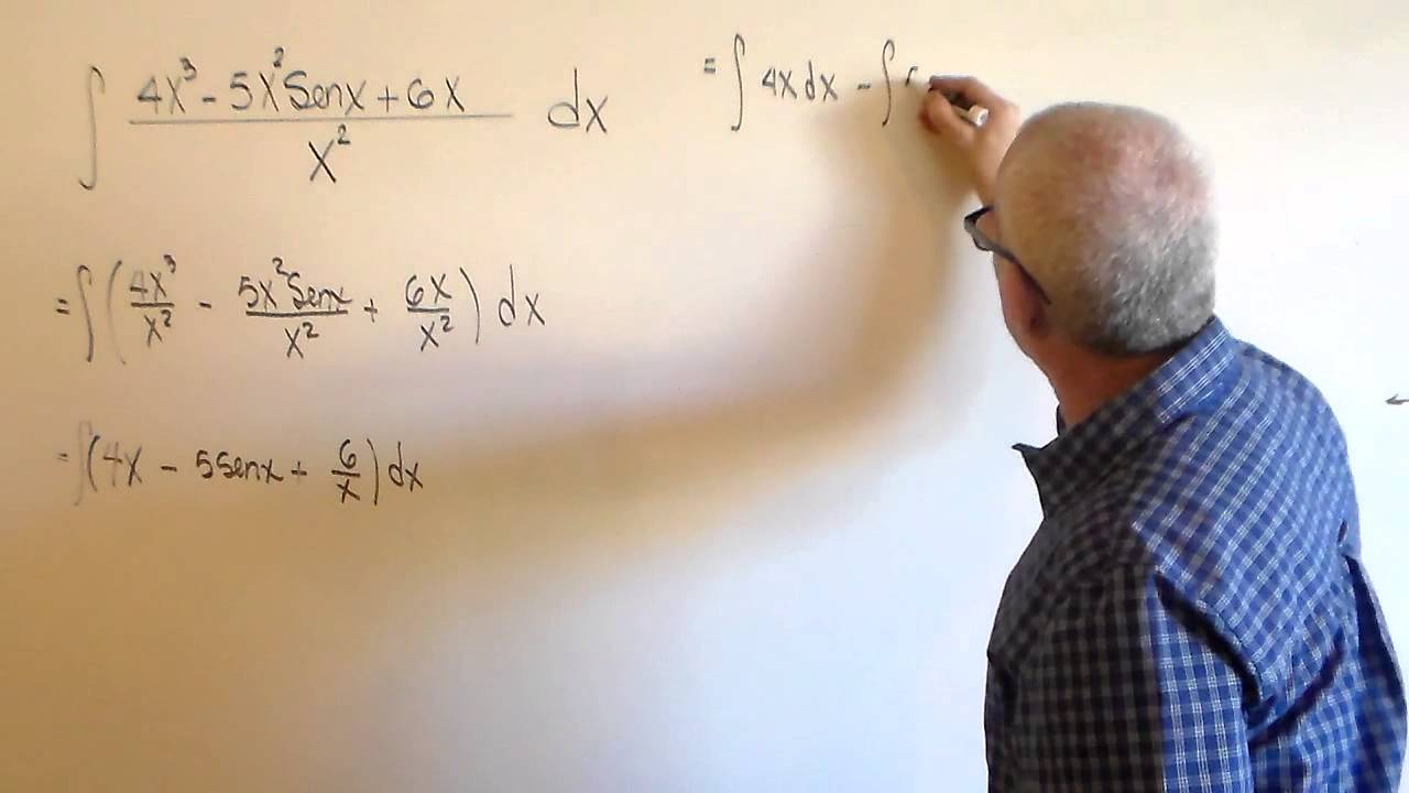 INTEGRAL INDEFINIDA DIRECTA DE UNA FRACCION . - YouTube