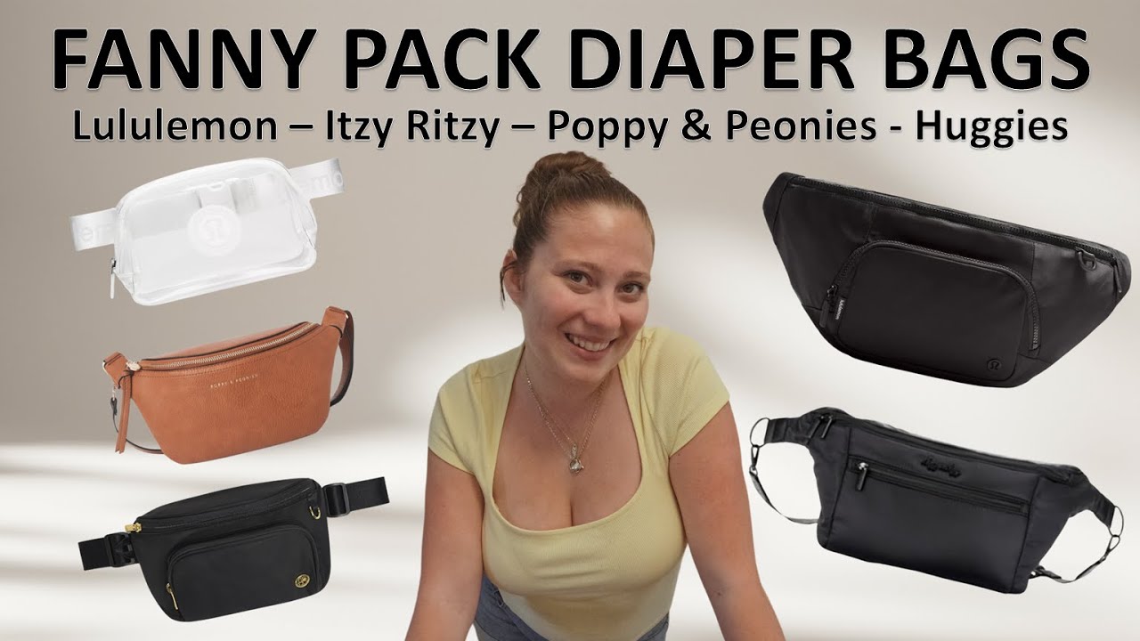 Fanny Pack Diaper Bag Review - YouTube