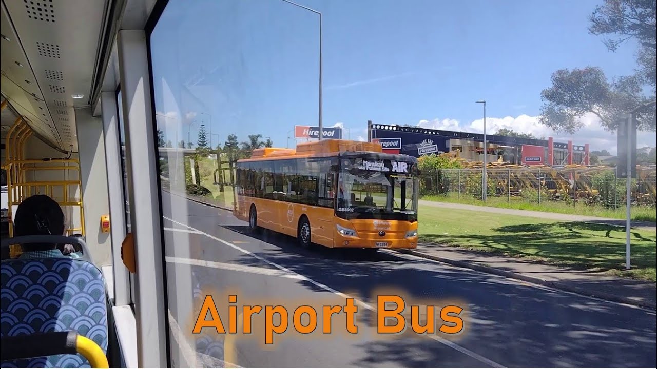 Auckland Airport Bus - YouTube