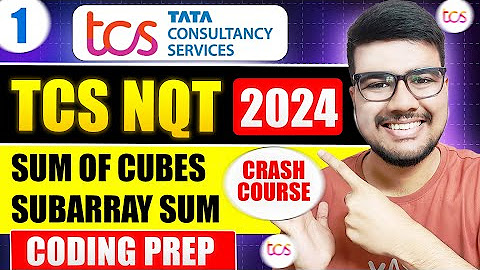 TCS NQT Cracker Series | Coding sheet | 2025 Batch - YouTube
