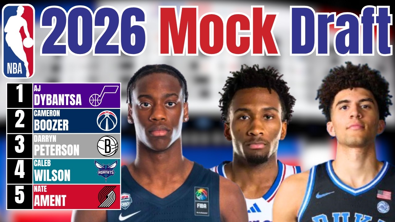 2026 NBA Mock Draft Update | New No. 1 Pick? - YouTube