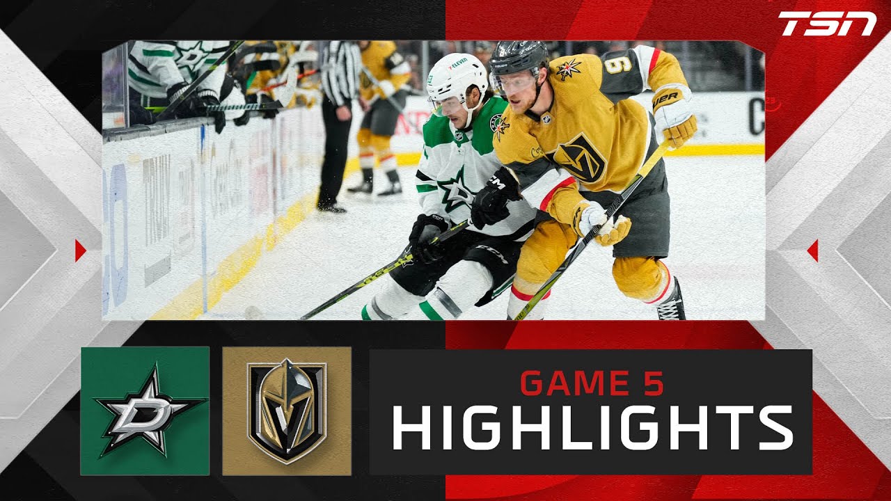 HIGHLIGHTS: Game 5 -- Vegas Golden Knights vs. Dallas Stars - YouTube