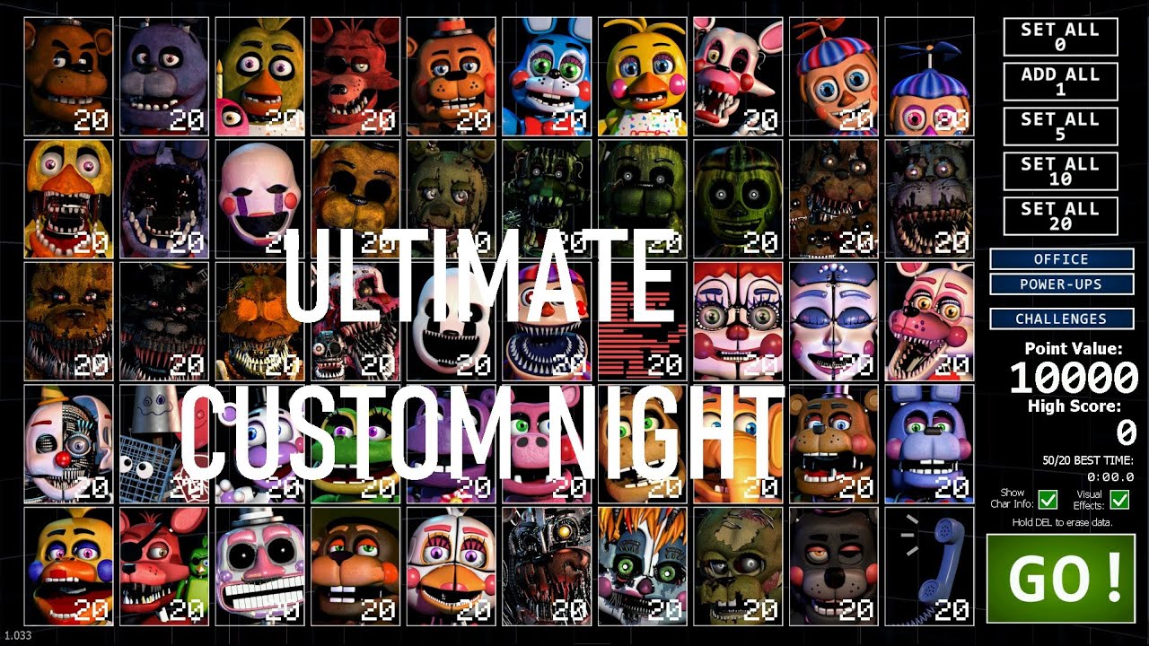 Ultimate Custom Night - YouTube
