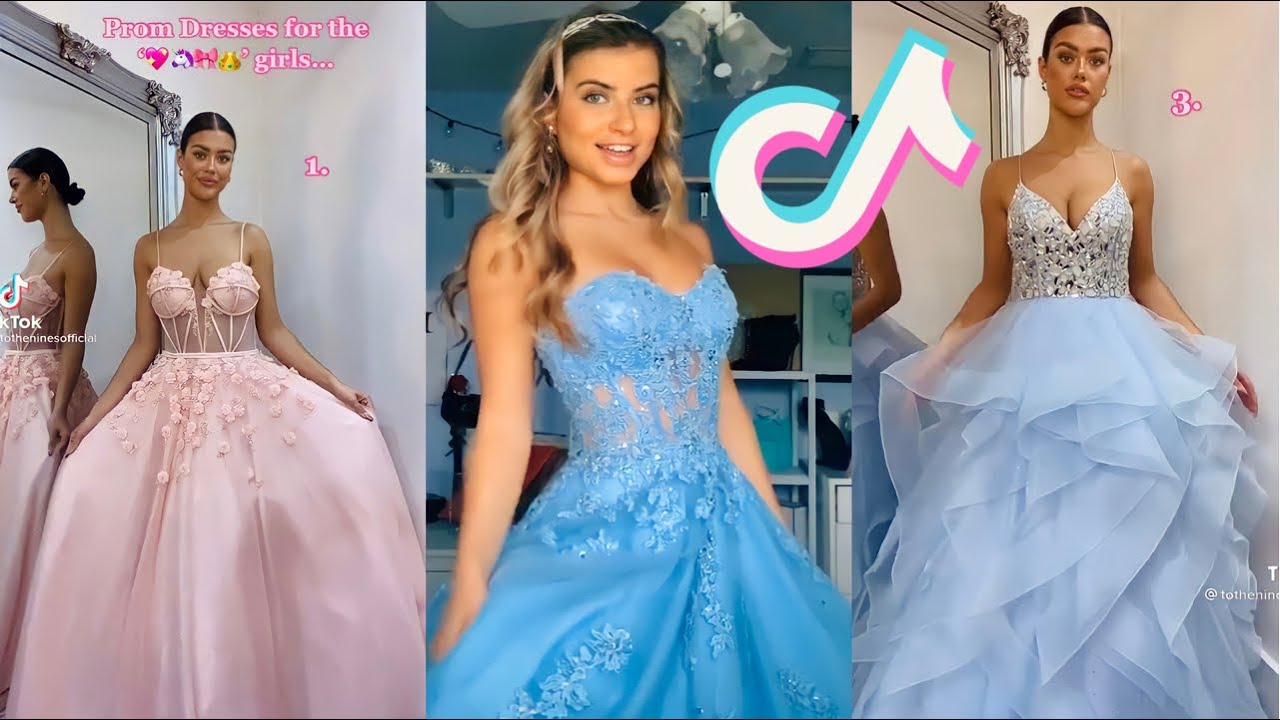 Prom Dresses 👗 TikTok Compilation 🌈 - YouTube