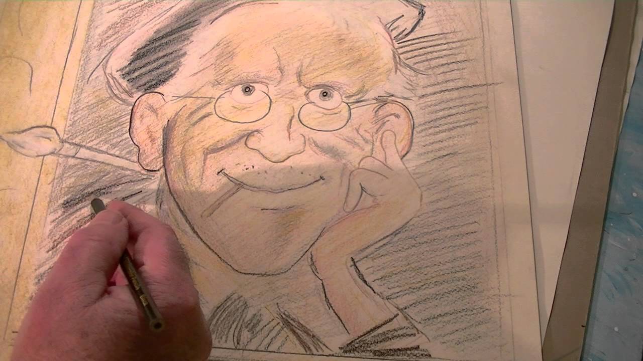 charlie's self portrait - YouTube