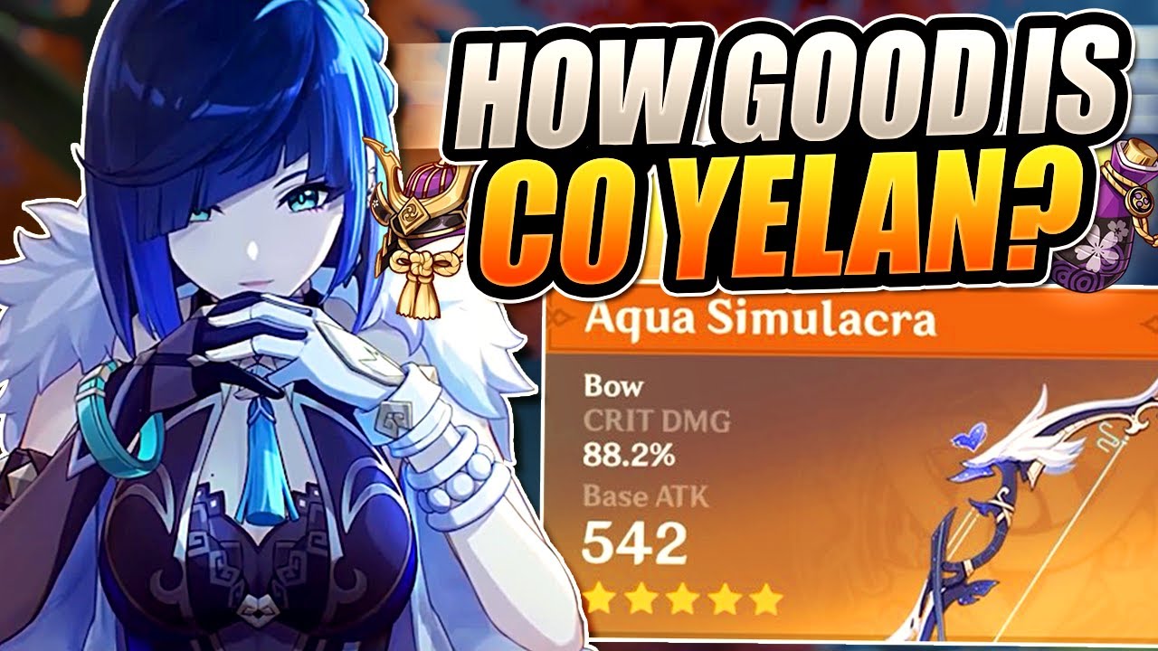 YELAN - C0 FIRST LOOK - Optimal Builds, Design Breakdown, Abyss ...