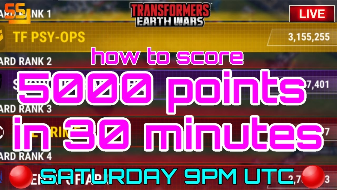 5000 points in 30 minutes! How to score quickly and efficiently in ...