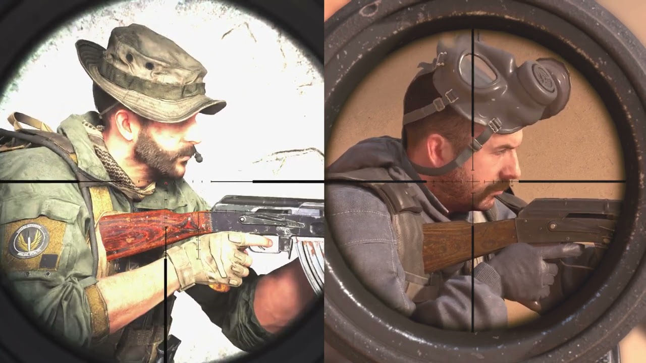 Cold War Captain Price vs Modern Warfare Captain Price - YouTube
