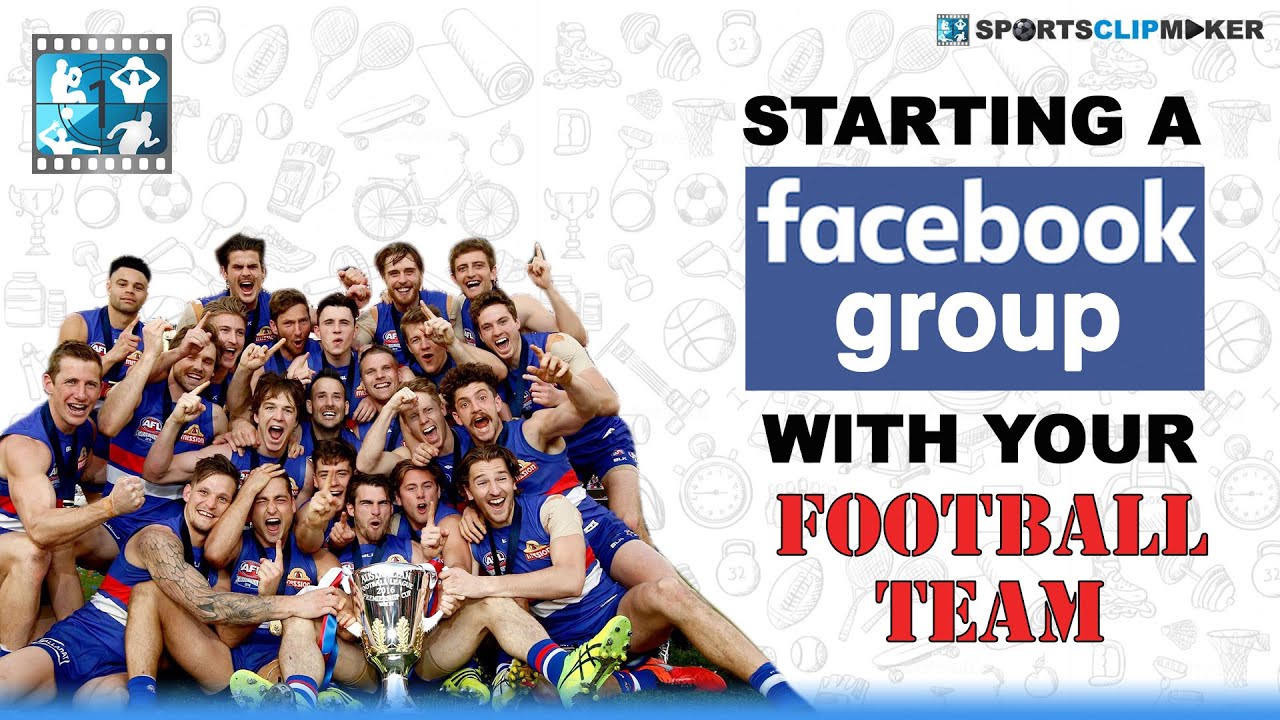 Create a FaceBook Group for your Sports Team - YouTube