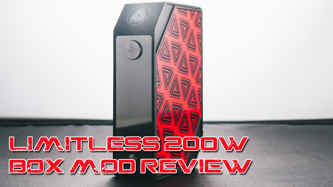 Limitless Mod - 200W Box Mod Review - YouTube
