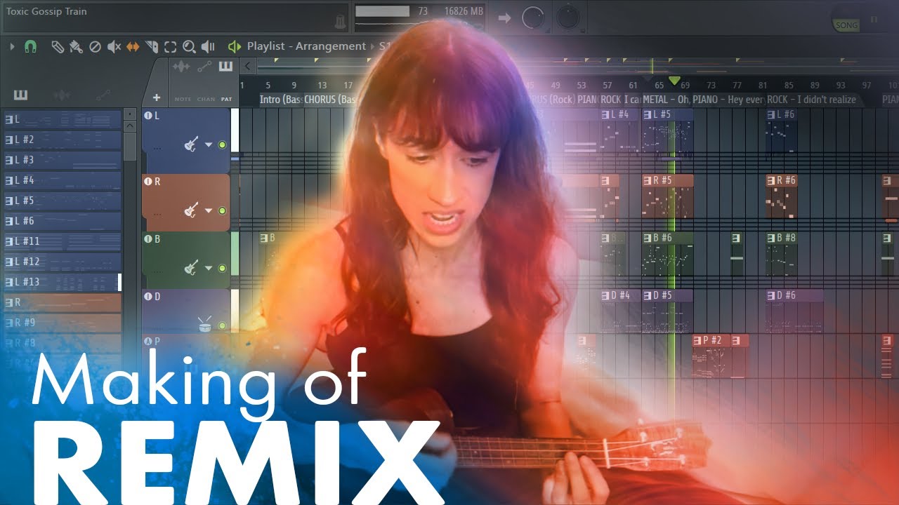 Epic Toxic Gossip Train - Colleen Ballinger REMIX - [Making of] [FL ...