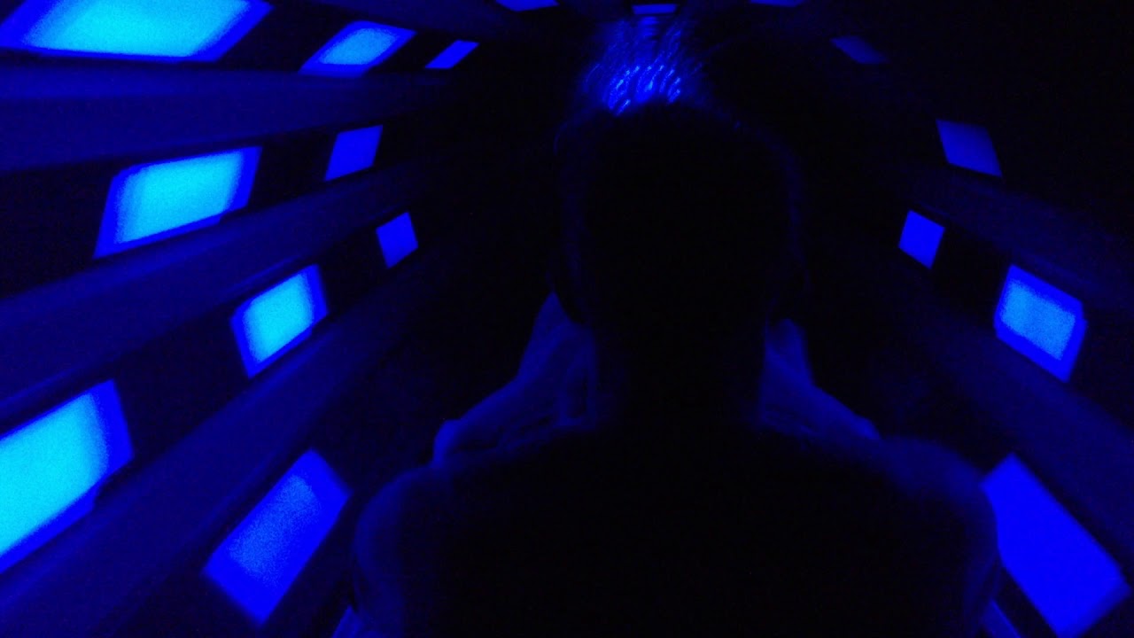 Into the Blue Tunnel - Space Mountain - Magic Kingdom - Walt Disney ...