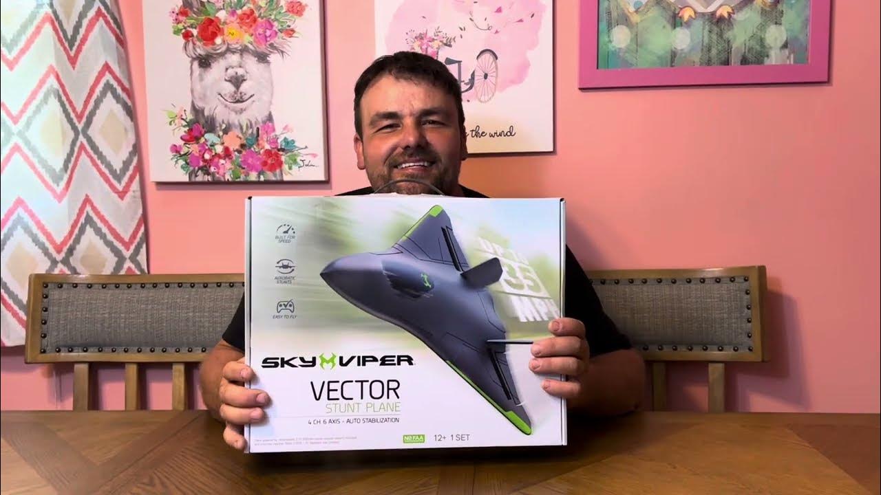 Sky viper vector stunt plane- Unboxing and initial thoughts- Rc Cincy - YouTube