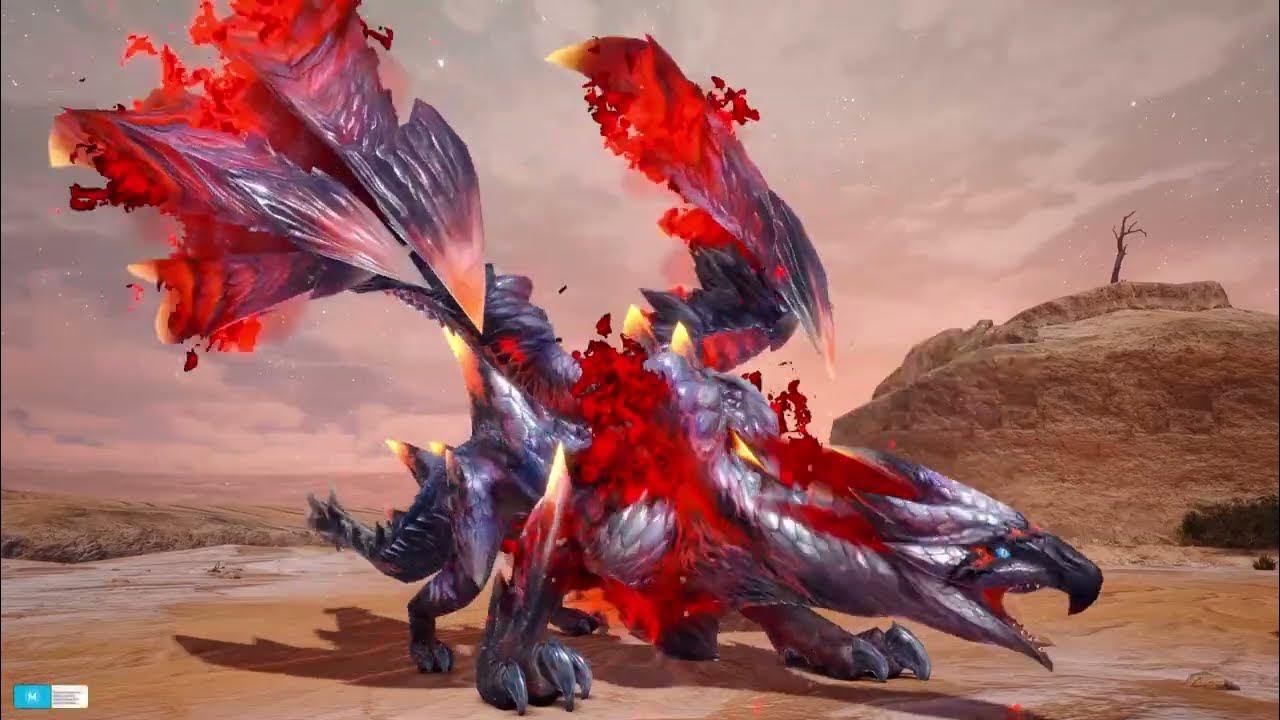 [PC] MONSTER HUNTER RISE: SUNBREAK - Risen Crimson Glow Valstrax (4K/60FPS) - YouTube