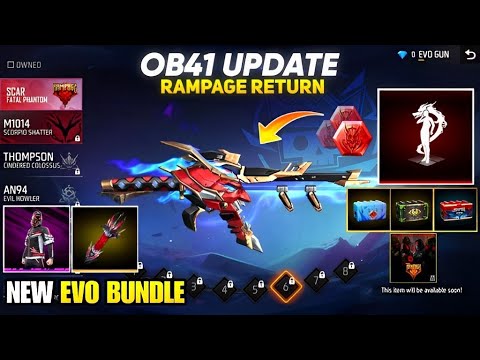 OB41 UPDATE NEW CHANGES FREE FIRE - YouTube