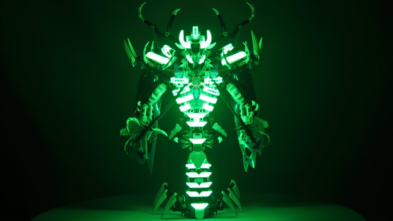 선을 제대로 넘어버린 레고 본 데몬 (Lego 80028 Monkie Kid Bone Demon) - YouTube