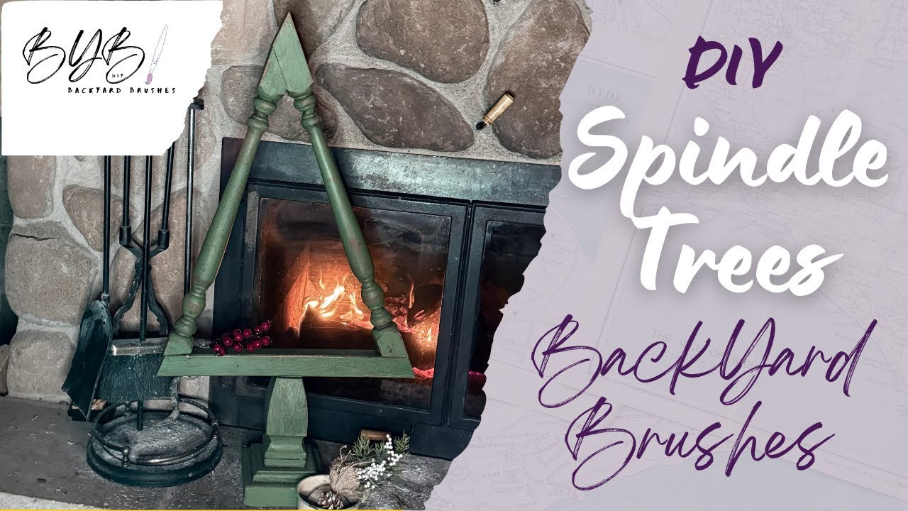 DIY Spindle Trees - YouTube
