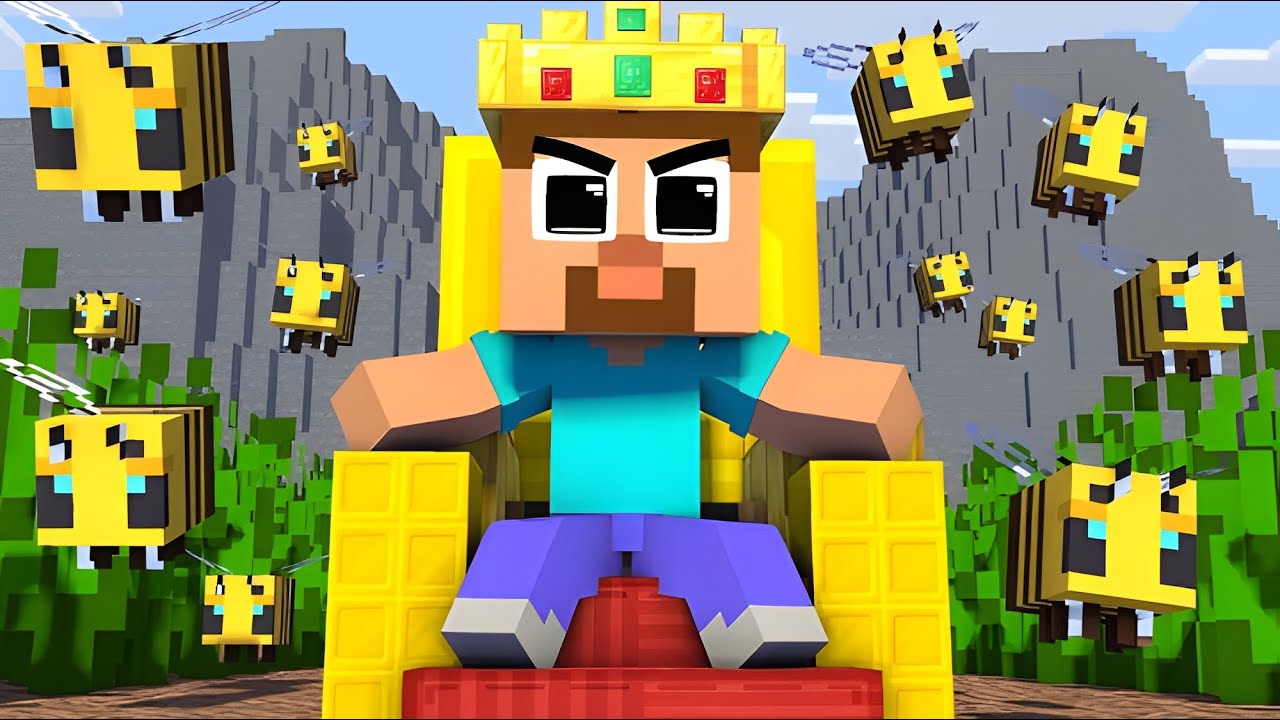 Bee Kingdom Chronicles: Steve's Quest in the Minecraft Realm ...