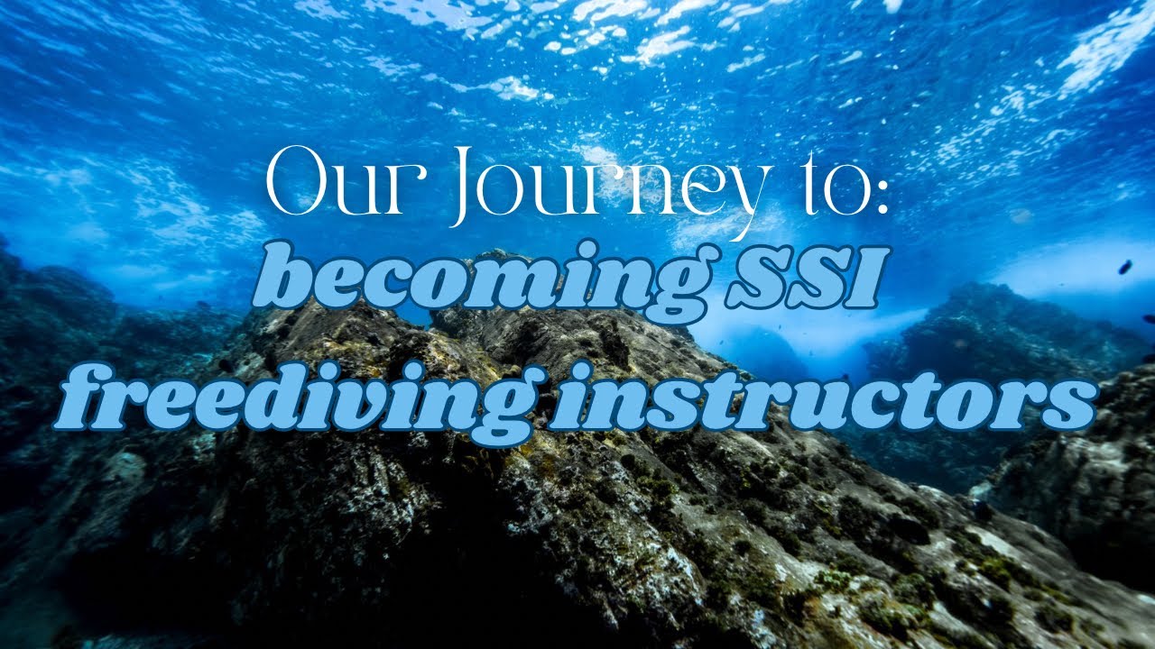 Our Story of Becoming SSI Freediving Instructors - YouTube