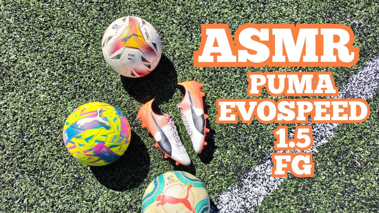 ASMR Puma Evospeed 1.5 FG - YouTube