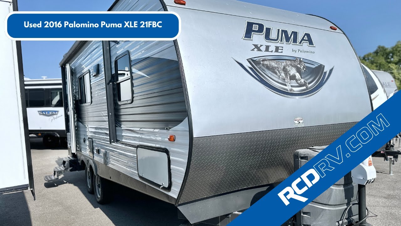 Used 2016 Palomino Puma XLE 21FBC - Delaware - YouTube