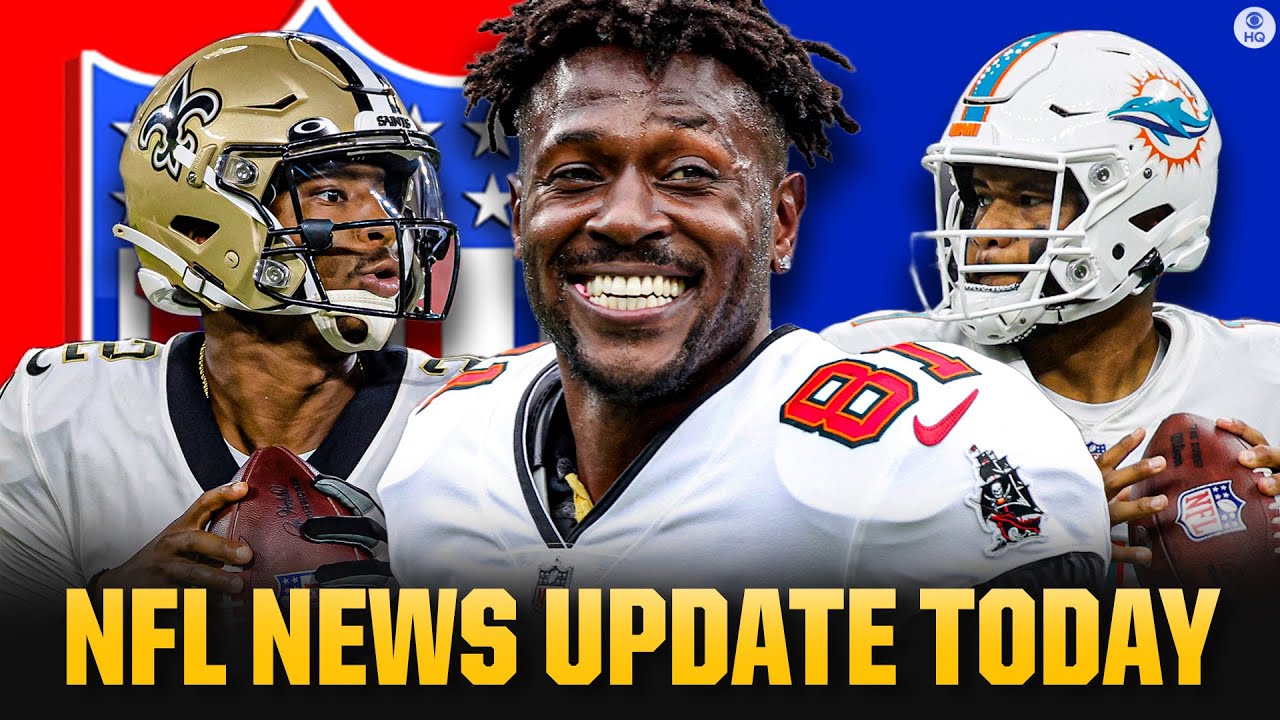 NFL News Update Today: Antonio Brown a Hall of Famer? + Teams to ...