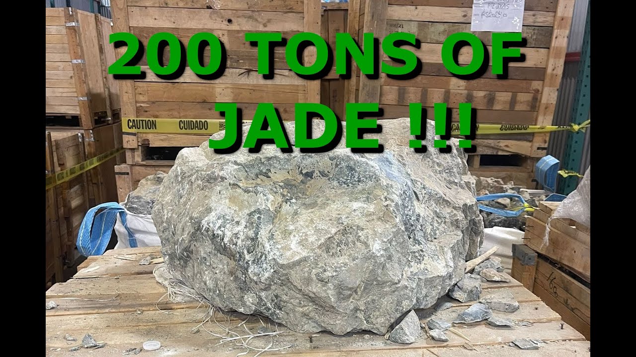 Wonder how 200 Tons of gemstones look like !! check out our warehouse ...