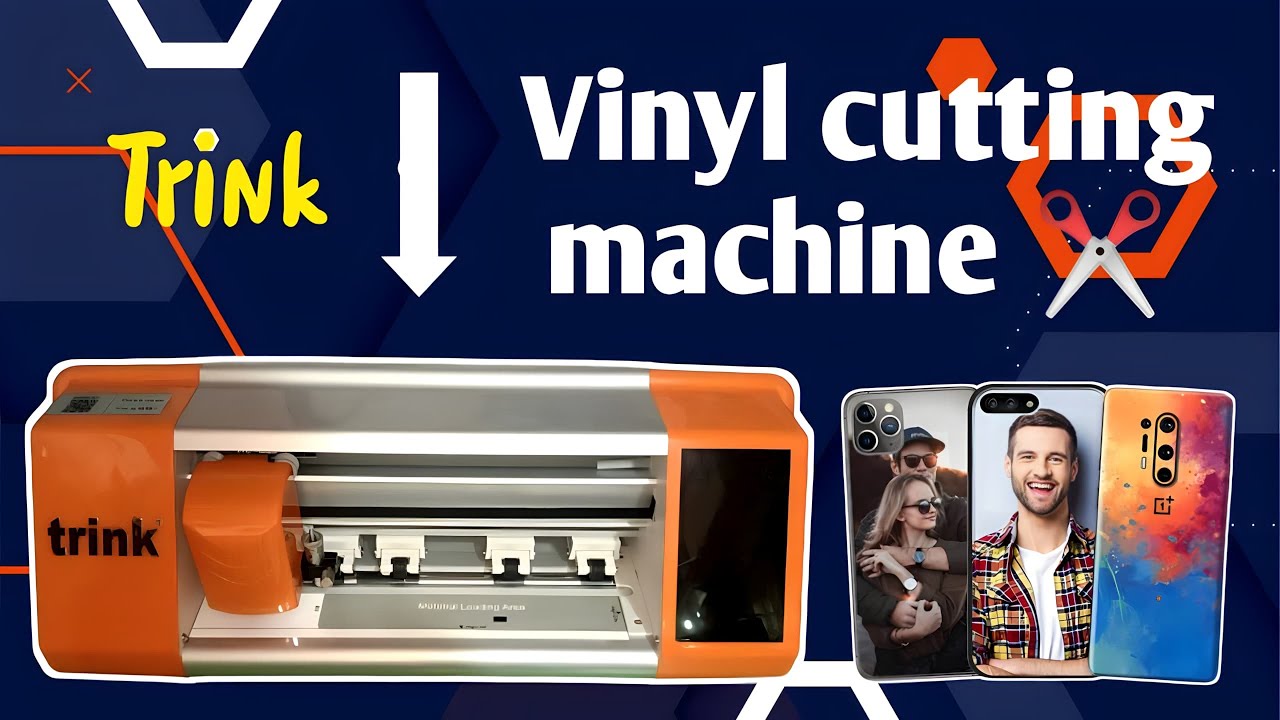 Trink vinyl cutting machine Unboxing and review - YouTube