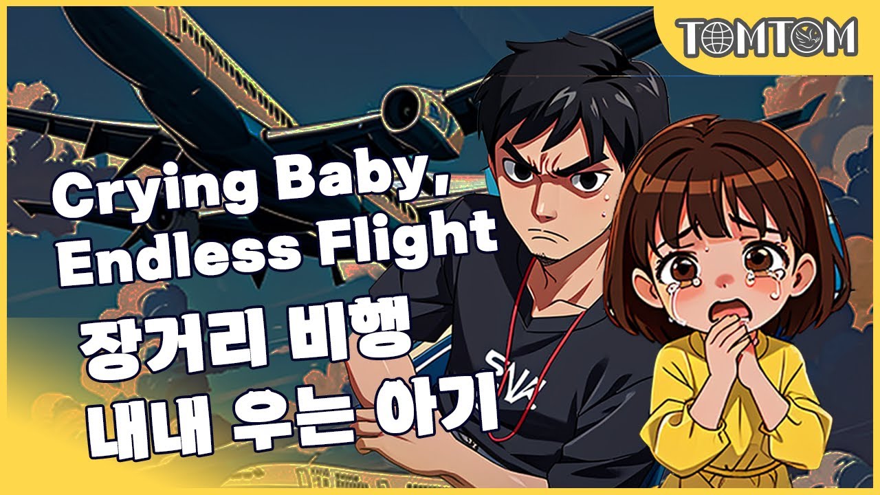 장거리 비행 내내 우는 아기 Crying Baby, Endless Flight - YouTube
