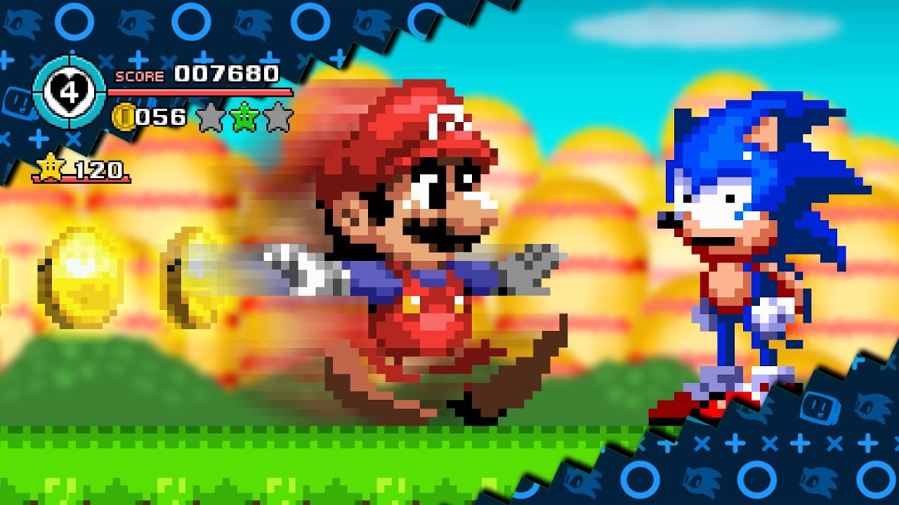 Super Mario | Sonic Forever Mods - YouTube