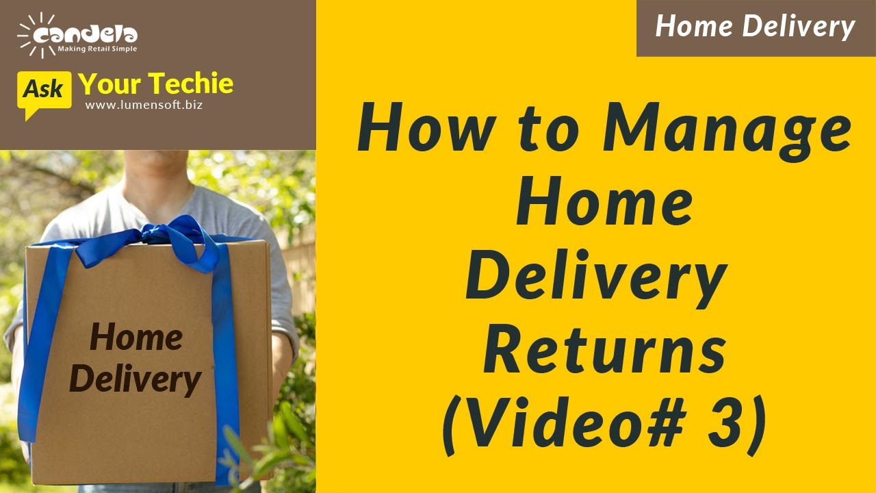 Retail Software: How to Manage Home Delivery Returns - YouTube