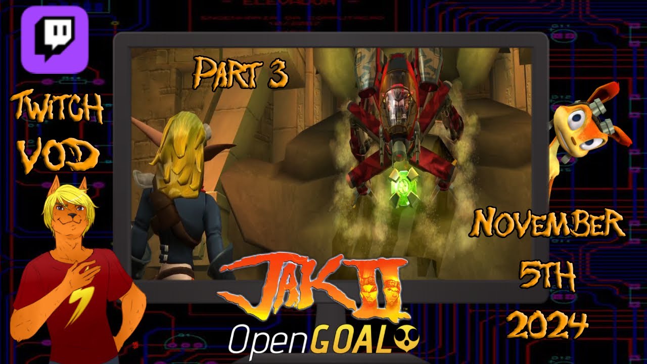 FINDING THE TOMB OF MAR! || Jak II [OpenGOAL PC Port] - Part 3 - YouTube