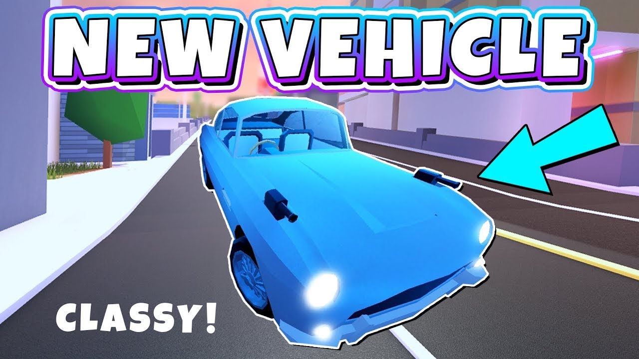 New Limited-time vehicle "The Agent", revealed, coming to Jailbreak ...