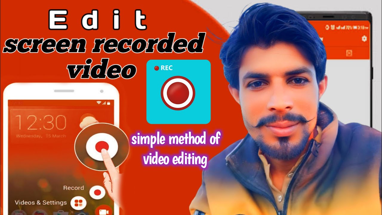 How to edit screen recorded video by simple method step by step ...