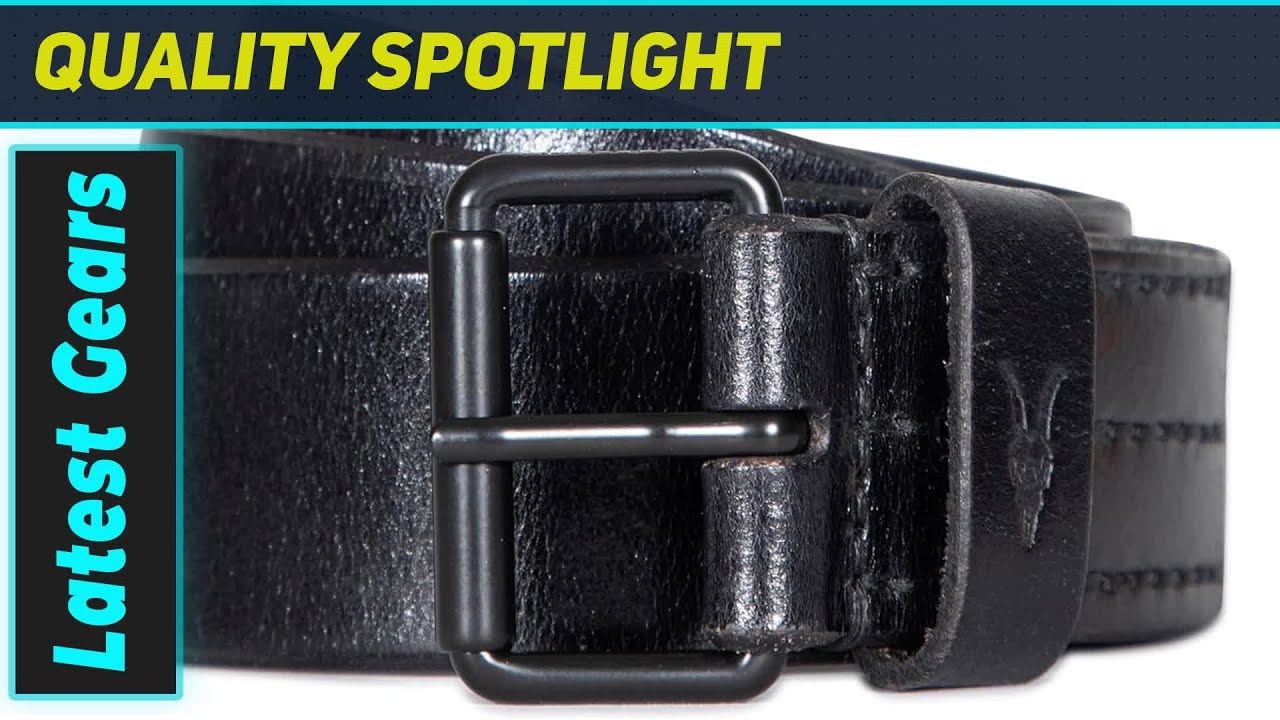 AllSaints Men's Flat Strap Leather Belt: The Perfect Blend of Style and ...