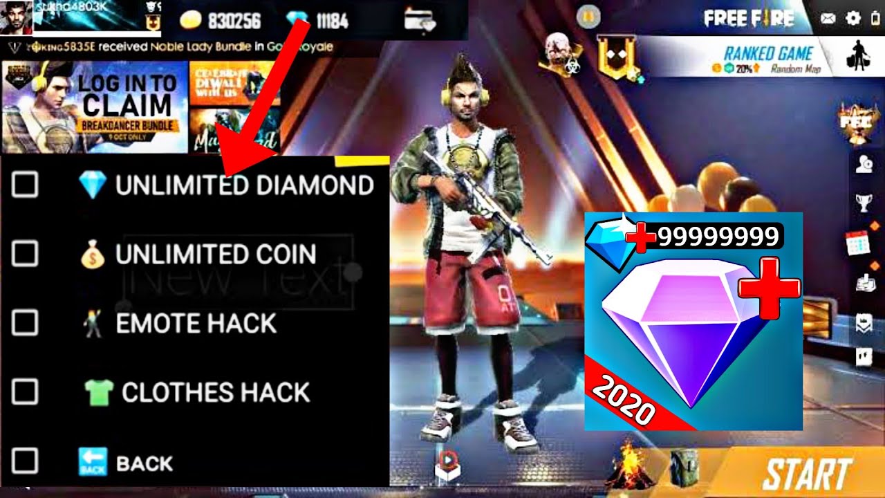 HOW TO HACK FREE FIRE DIAMONDS || DIAMONDS HACK FREE FIRE || FREE FIRE ...