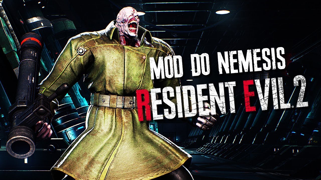 RESIDENT EVIL 2 REMAKE - MOD DO NEMESIS (Primeira Versão) - YouTube