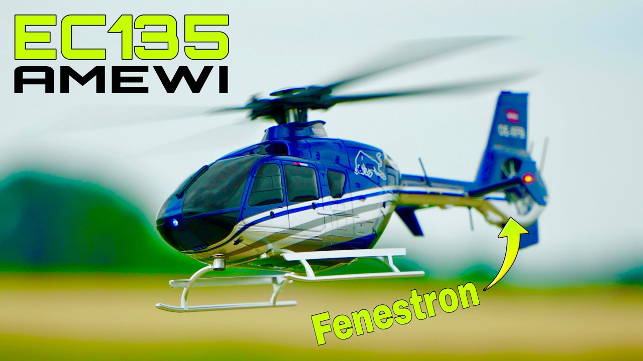 Amewi Mini EC135 Flying Bulls Version mit Fenestron | easy to fly | für ...