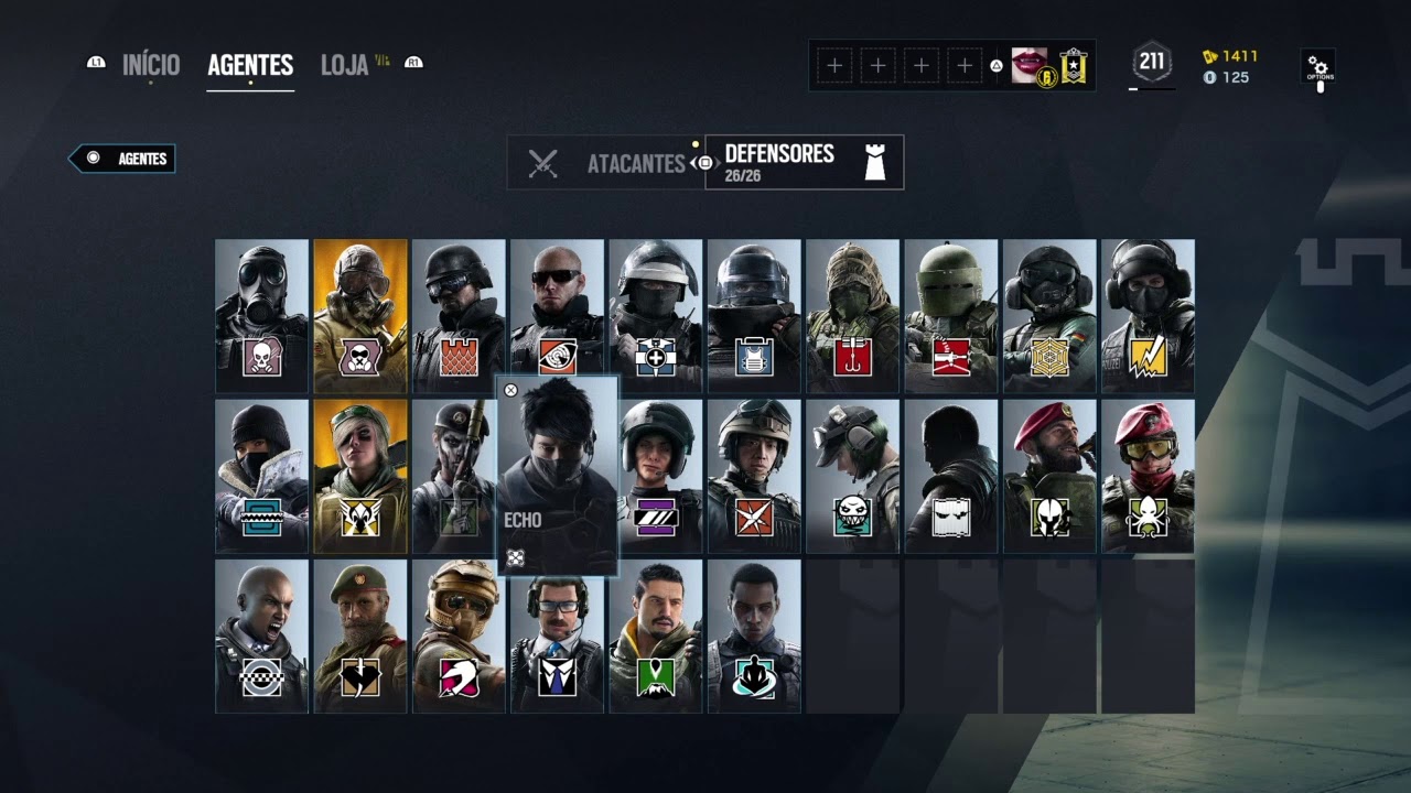 Estou vendendo essa conta de Rainbow Six Siege (250 Gift) (PS4) - YouTube