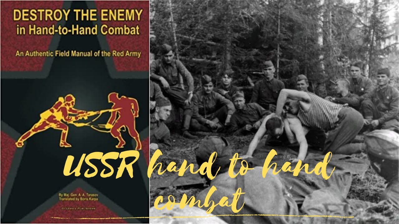 Soviet Russian army's hand-to-hand combat system - YouTube