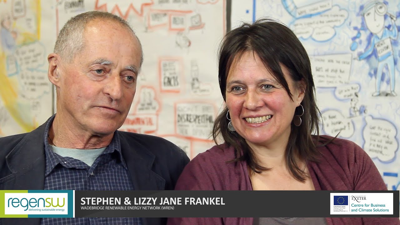 Stephen & Lizzy Jane Frankel | Wadebridge Renewable Energy Network WREN ...